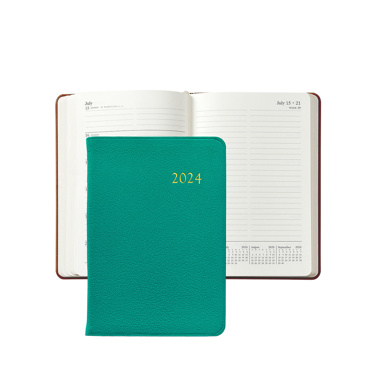 Leather Desk Datebooks – Graphic Image