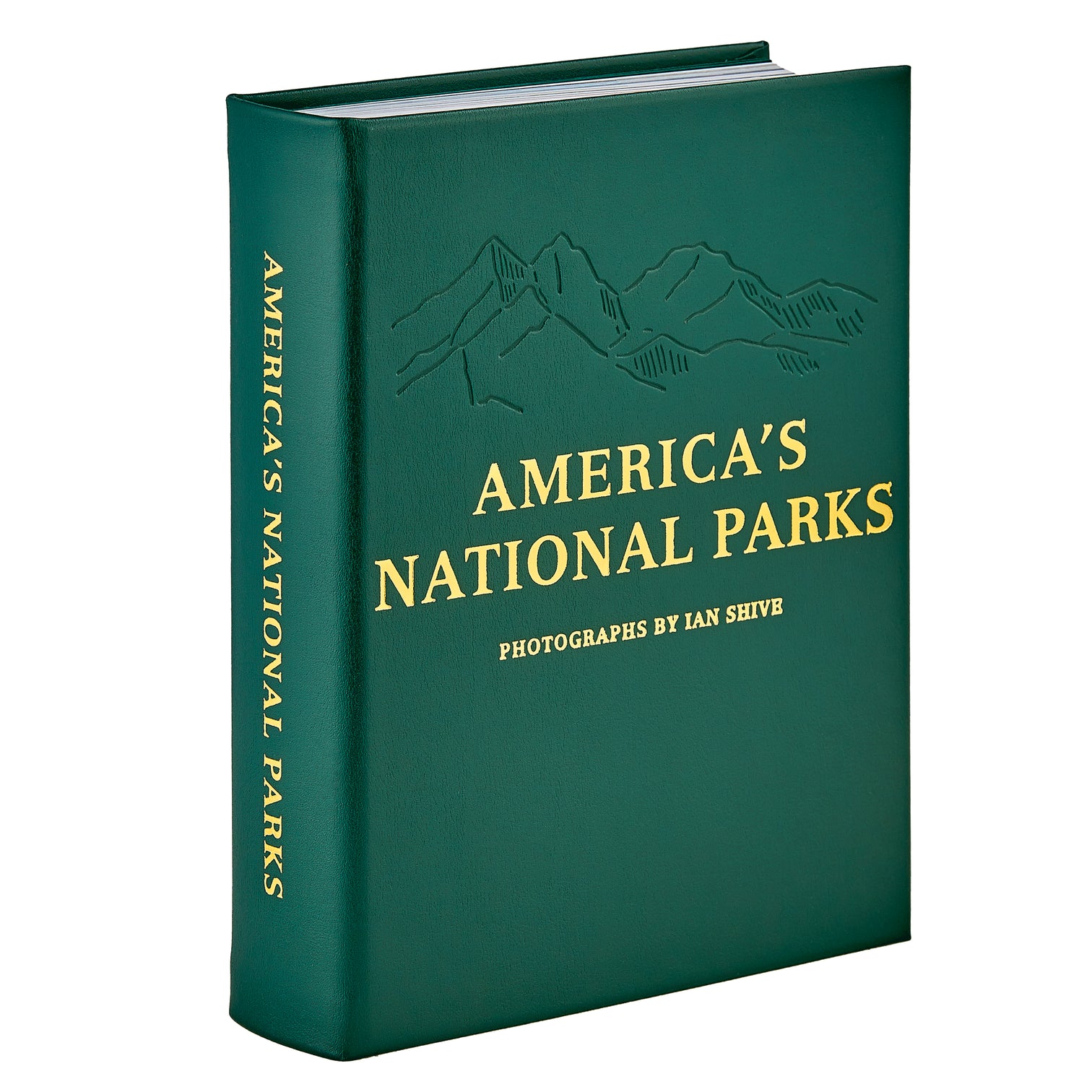 America's National Parks | Green Bonded Leather – Graphic Image