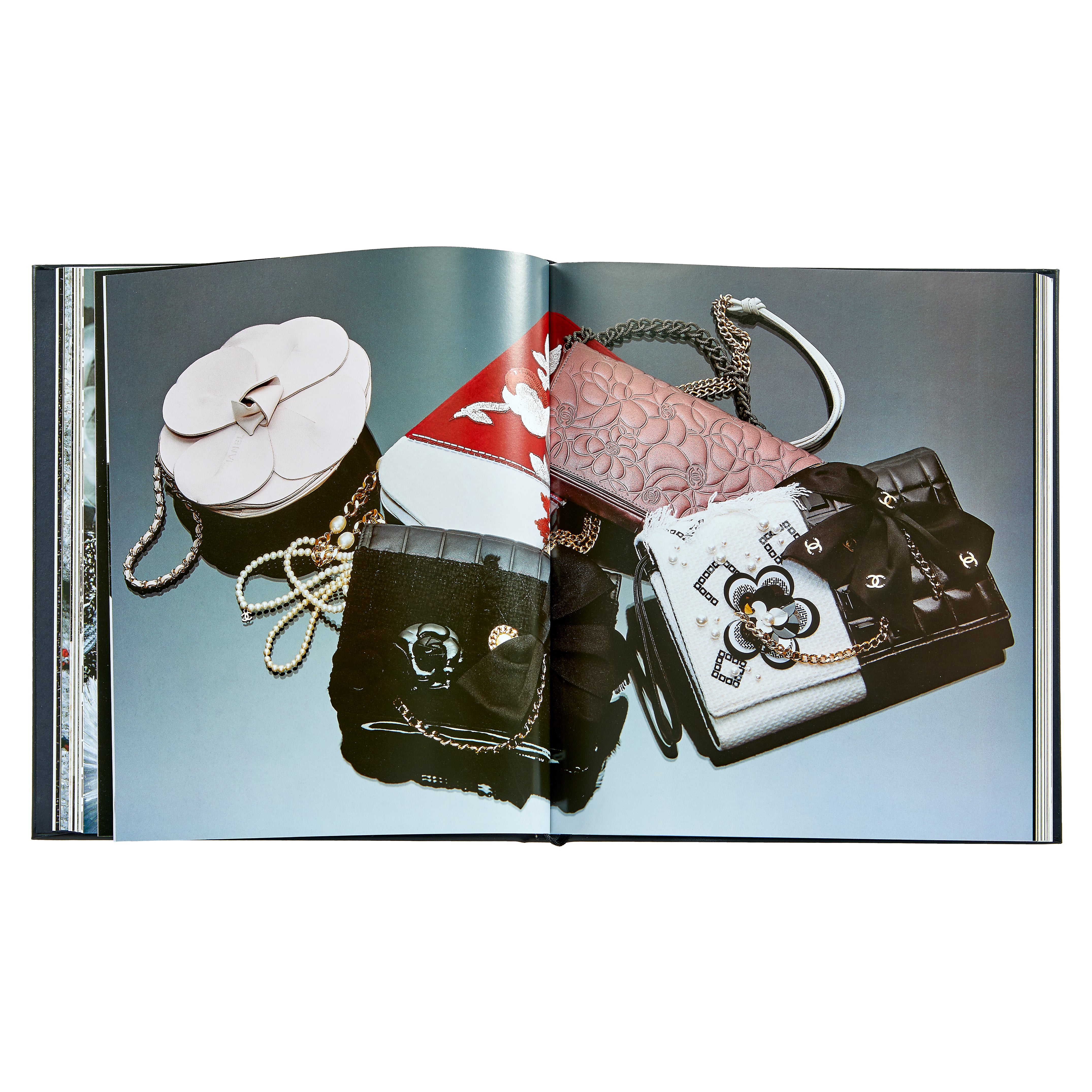 Chanel Collections and Creations | Black Bonded Leather – Graphic Image