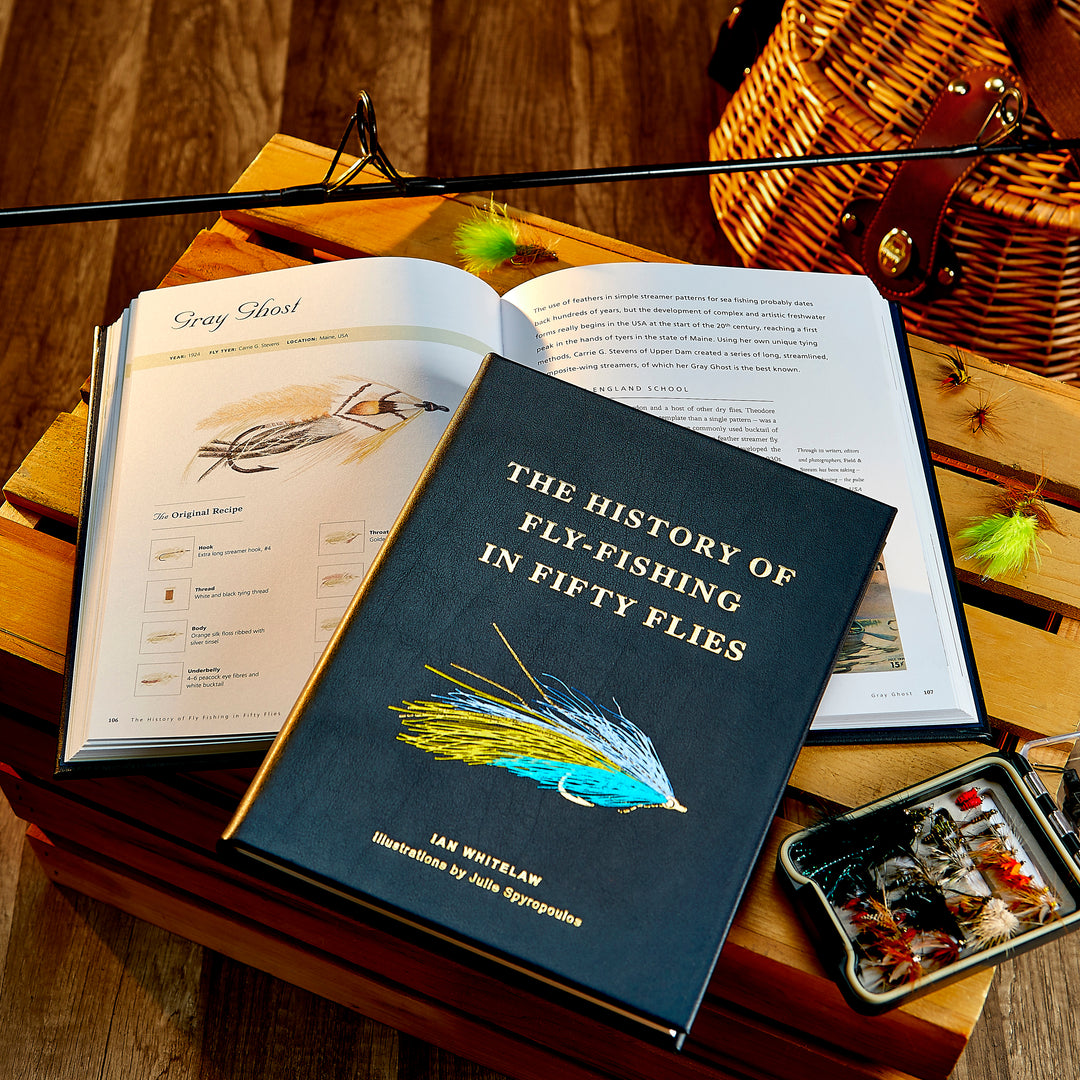 The History of Fly Fishing in Fifty Flies | Leather Bound Edition ...
