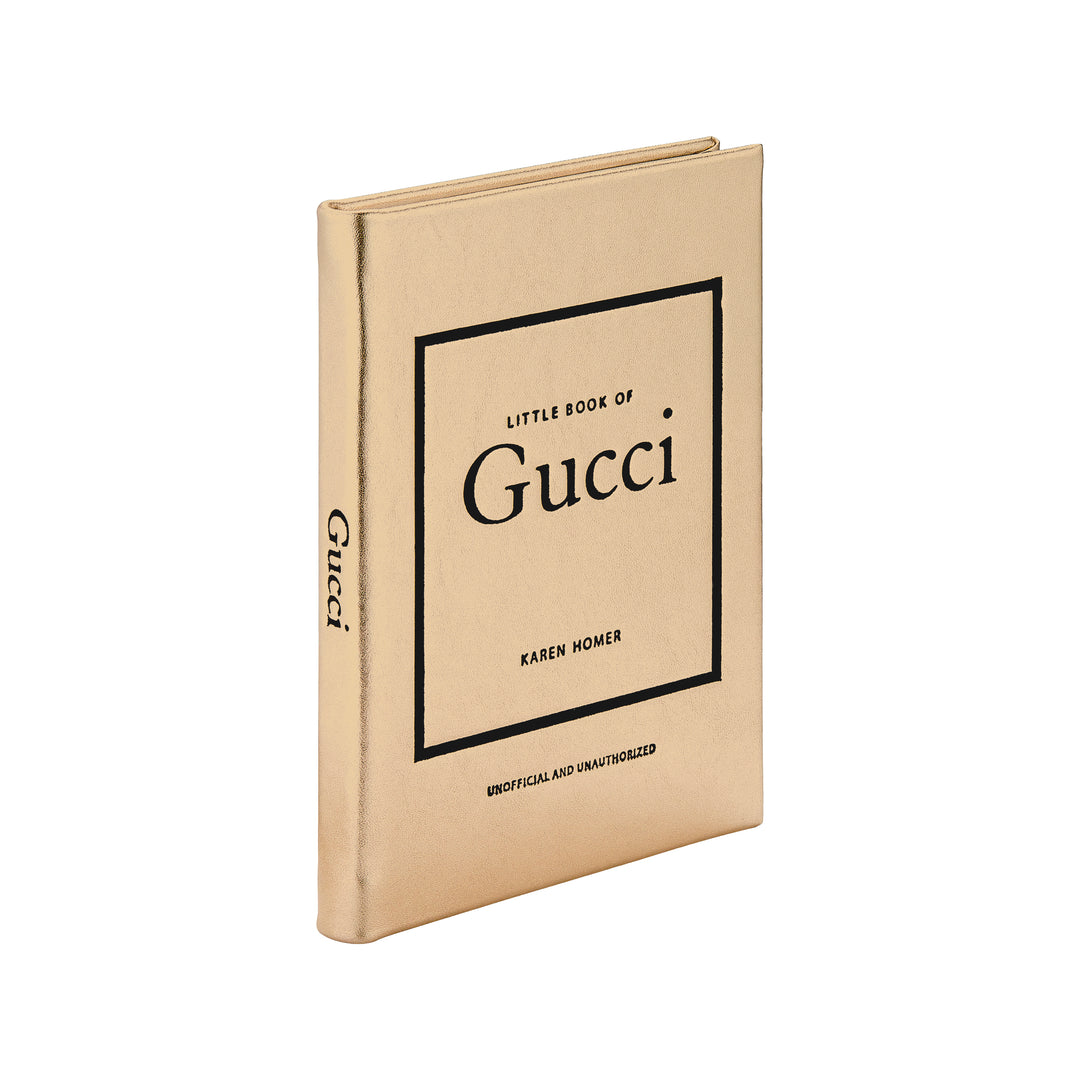 The Little Book of Gucci | Gold Metallic Goatskin Leather – Graphic Image