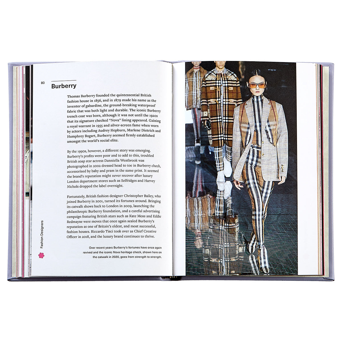 Little Book Of London Style | Lilac Bonded Leather – Graphic Image