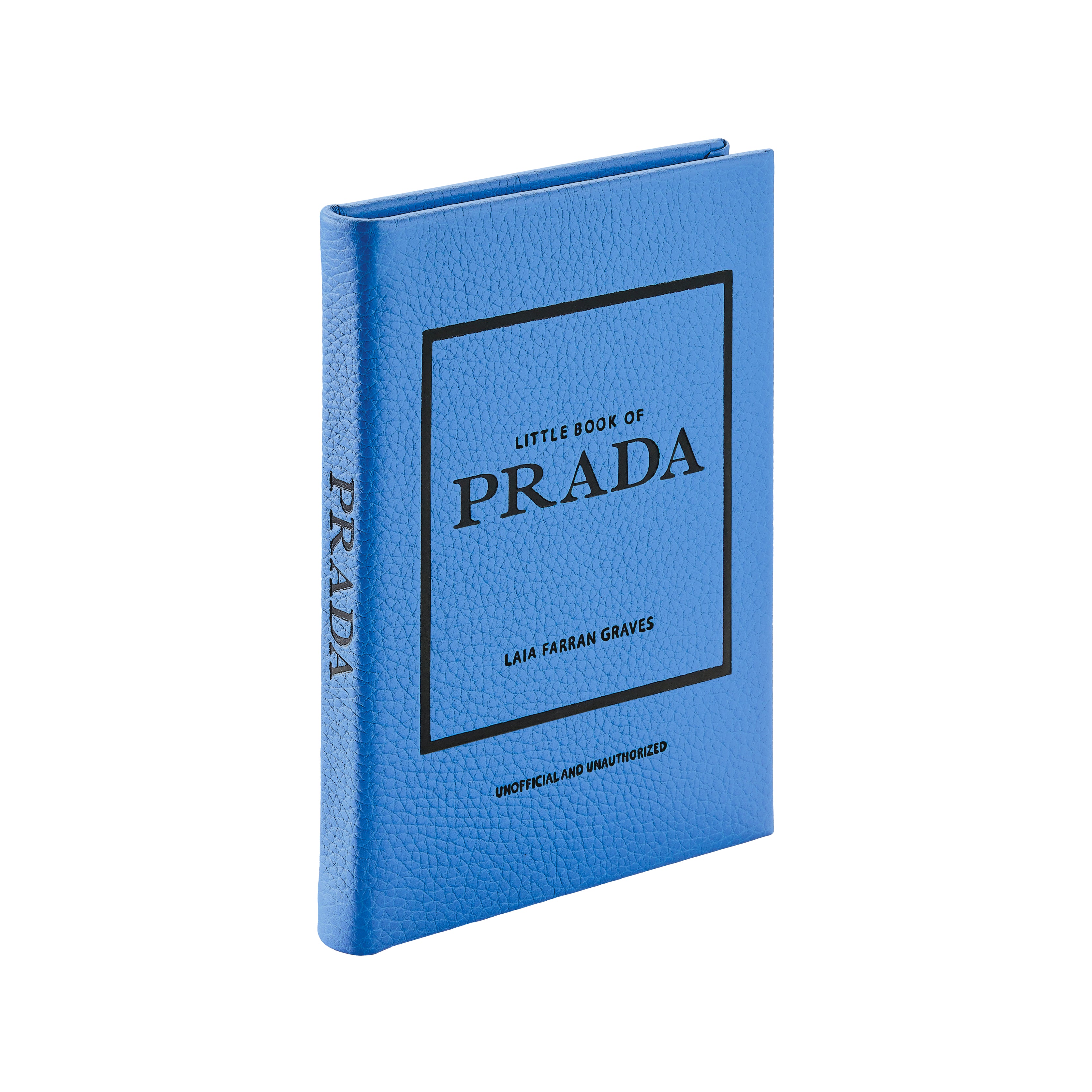 Little Book of Prada | Cornflower Pebble Grain Leather – Graphic Image