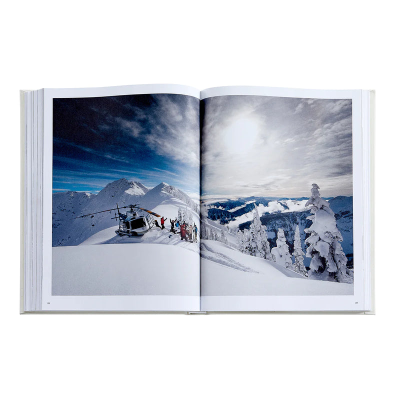 Ultimate Ski | Ivory Bonded Leather – Graphic Image