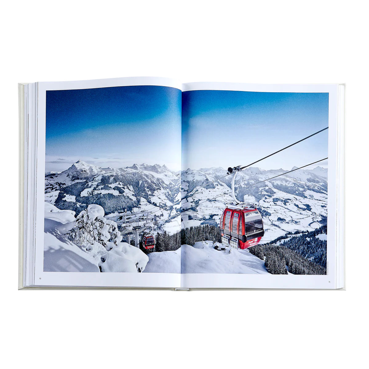 Ultimate Ski | Ivory Bonded Leather – Graphic Image