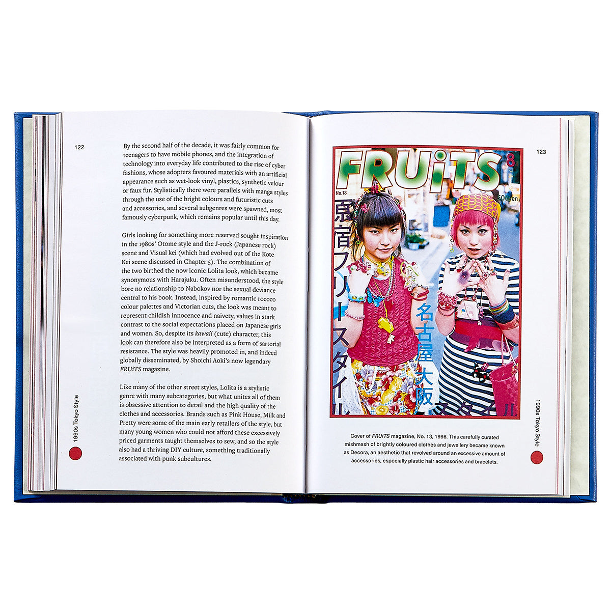 Little Book of Tokyo Style | Blue Bonded Leather – Graphic Image