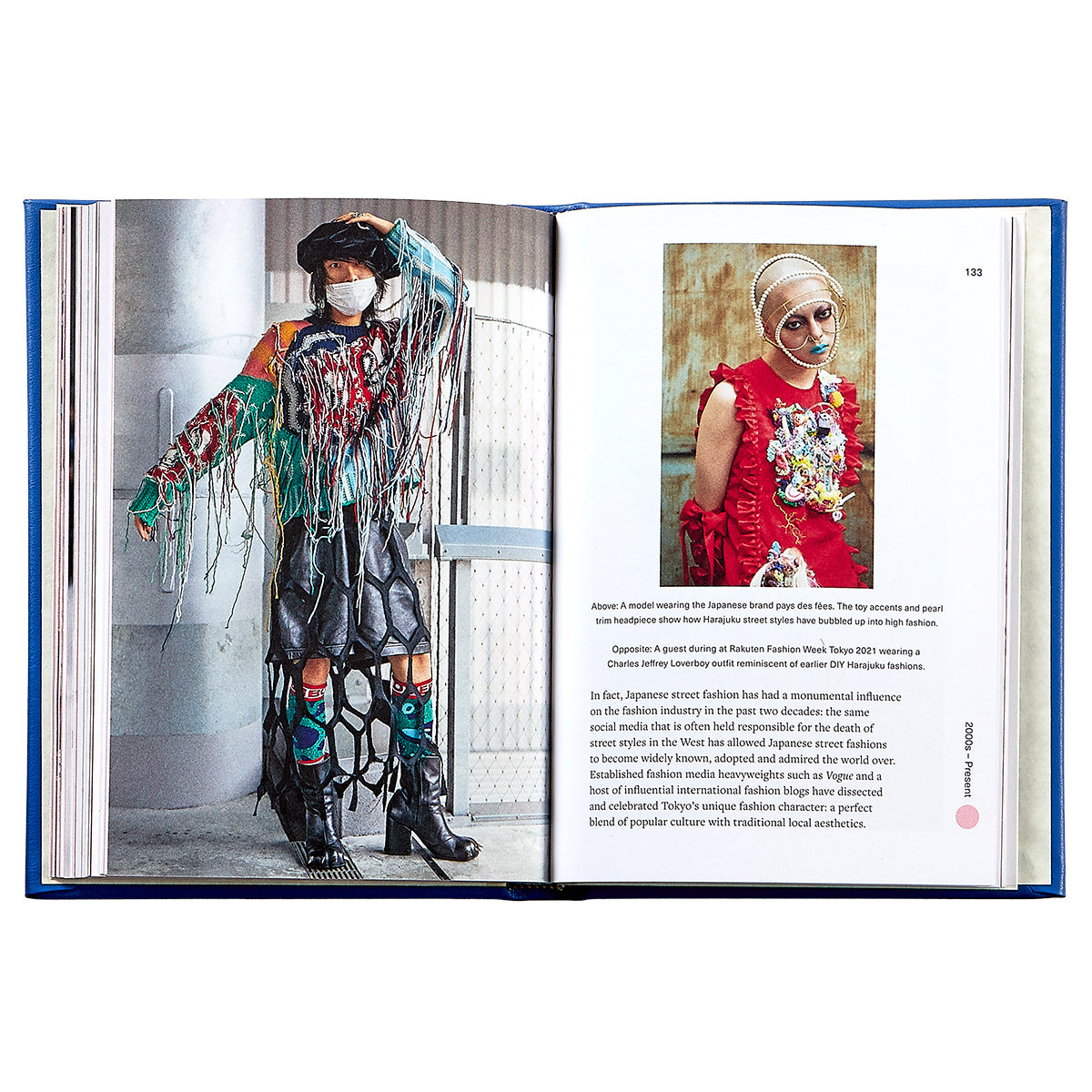 Little Book of Tokyo Style | Blue Bonded Leather – Graphic Image