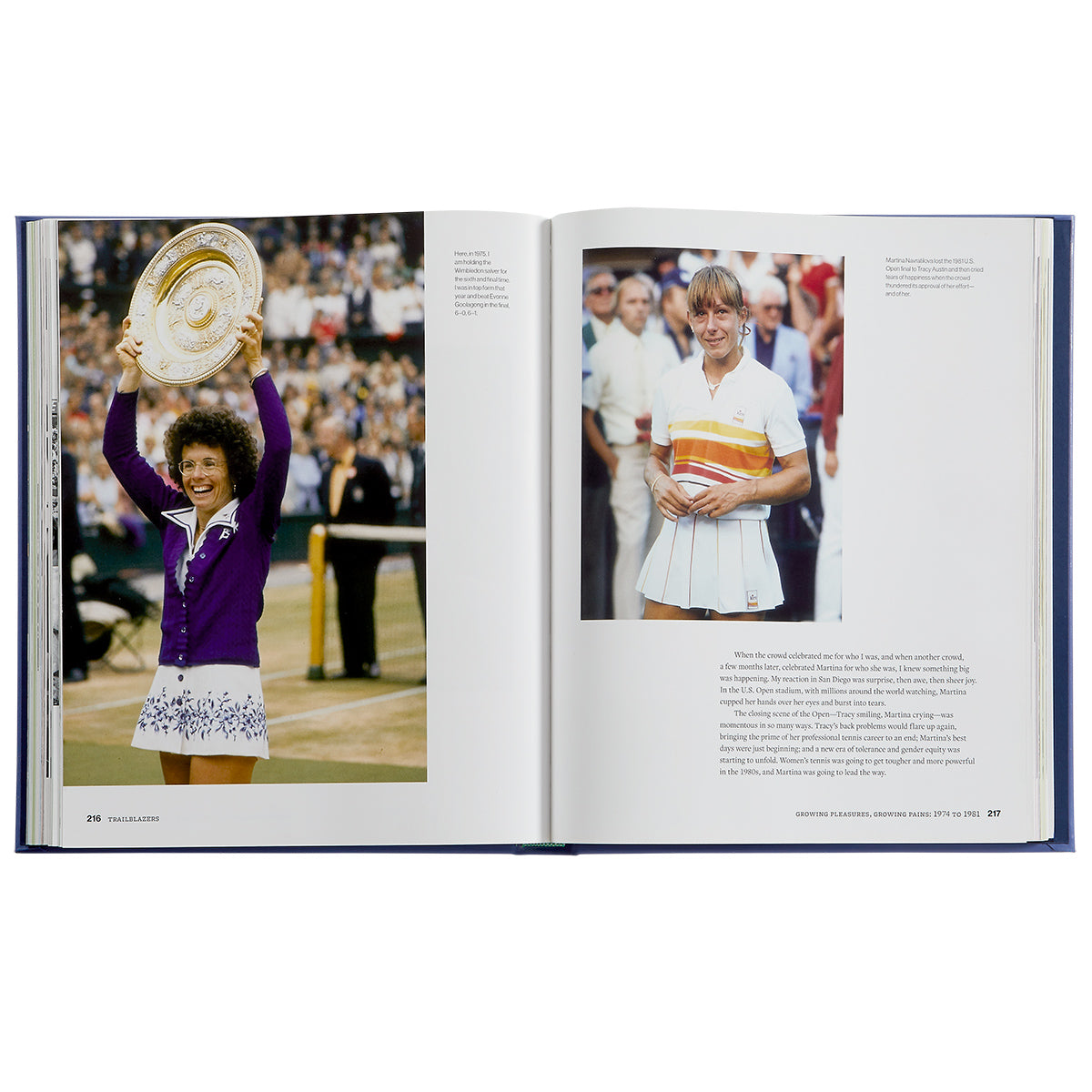 Trailblazers The Unmatched Story of Women's Tennis | Blue Bonded ...