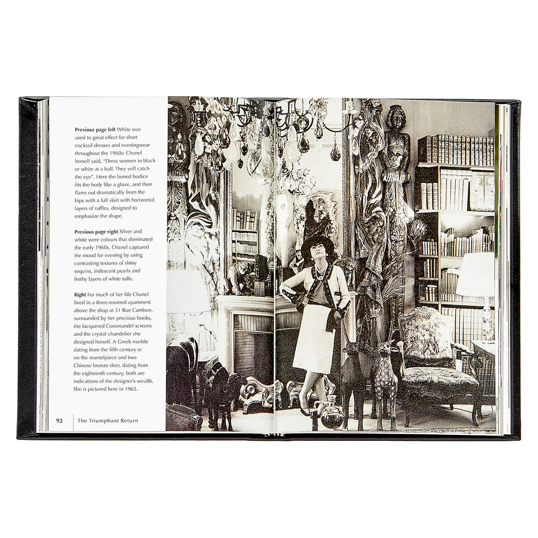 Little Book of Chanel | Black Traditional Leather – Graphic Image