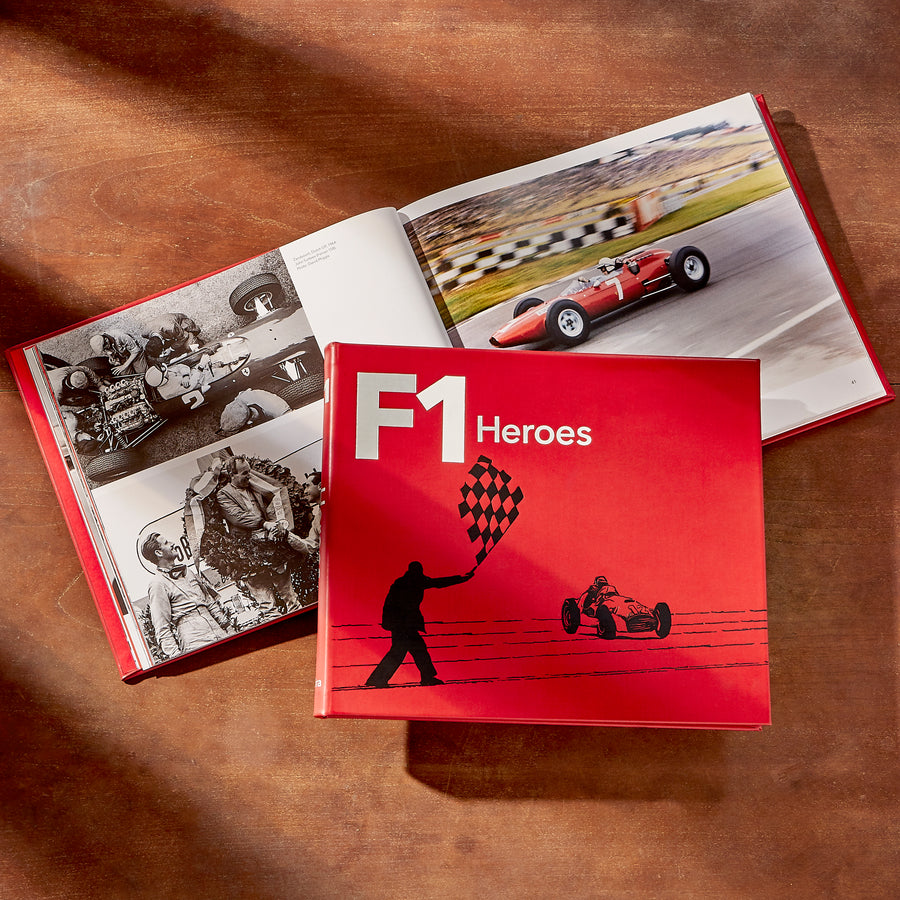 F1 Heroes | Red Bonded Leather – Graphic Image