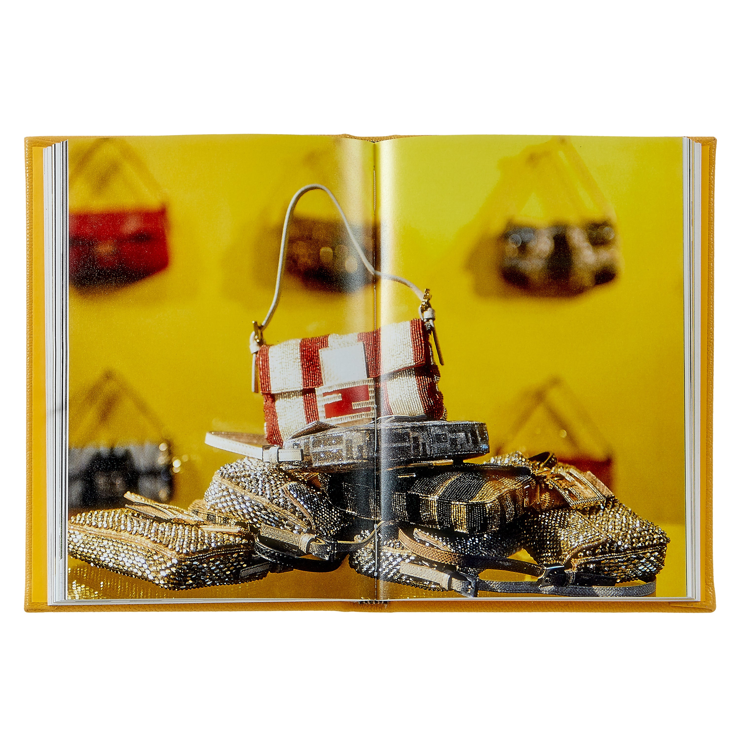 Little Book of Fendi | Yellow Goatskin Leather – Graphic Image