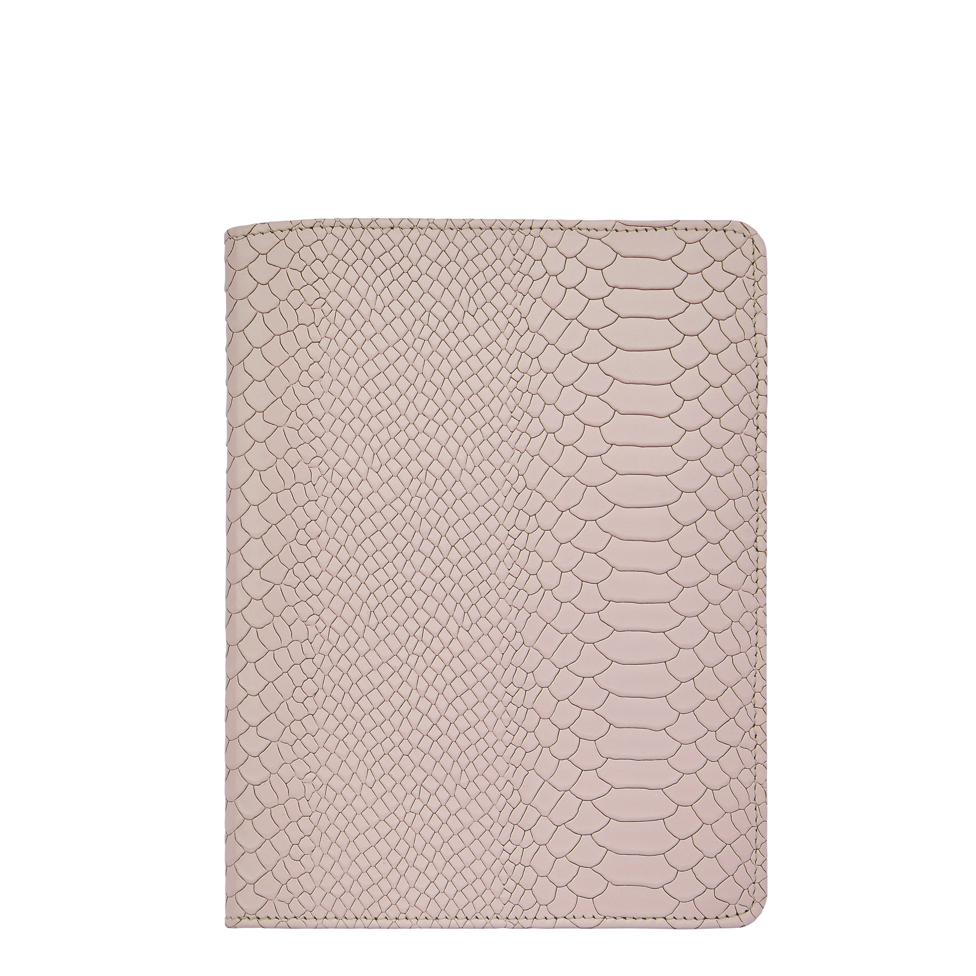 Tape Measure | Petal Pink Embossed Python Leather – Graphic Image