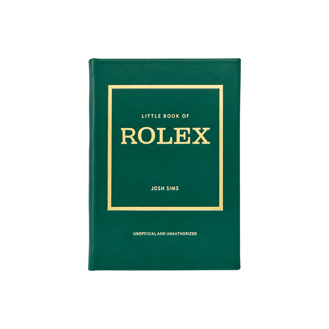 Little Book of Rolex | Emerald Bonded Leather – Graphic Image