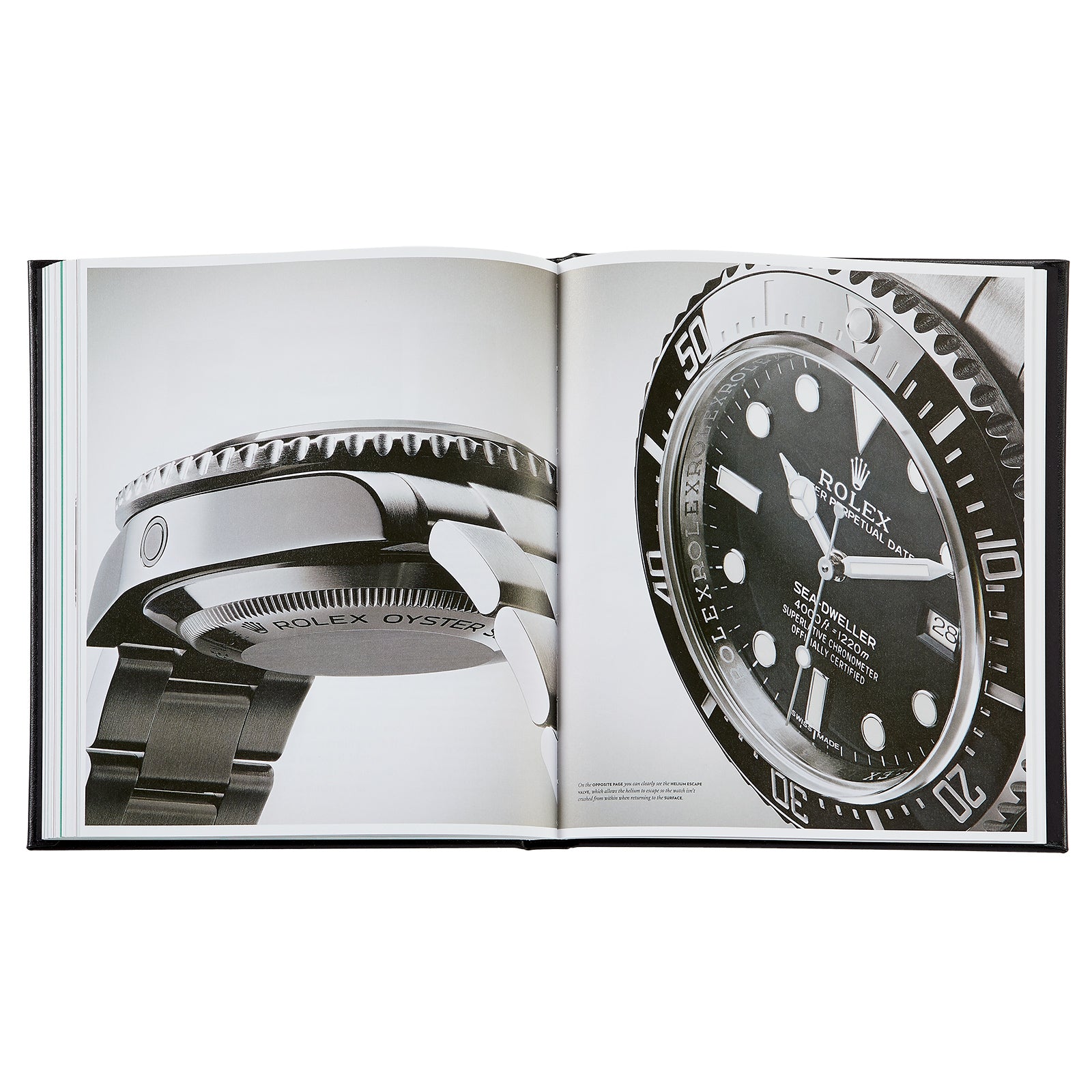 The Book of Rolex | Black Bonded Leather – Graphic Image