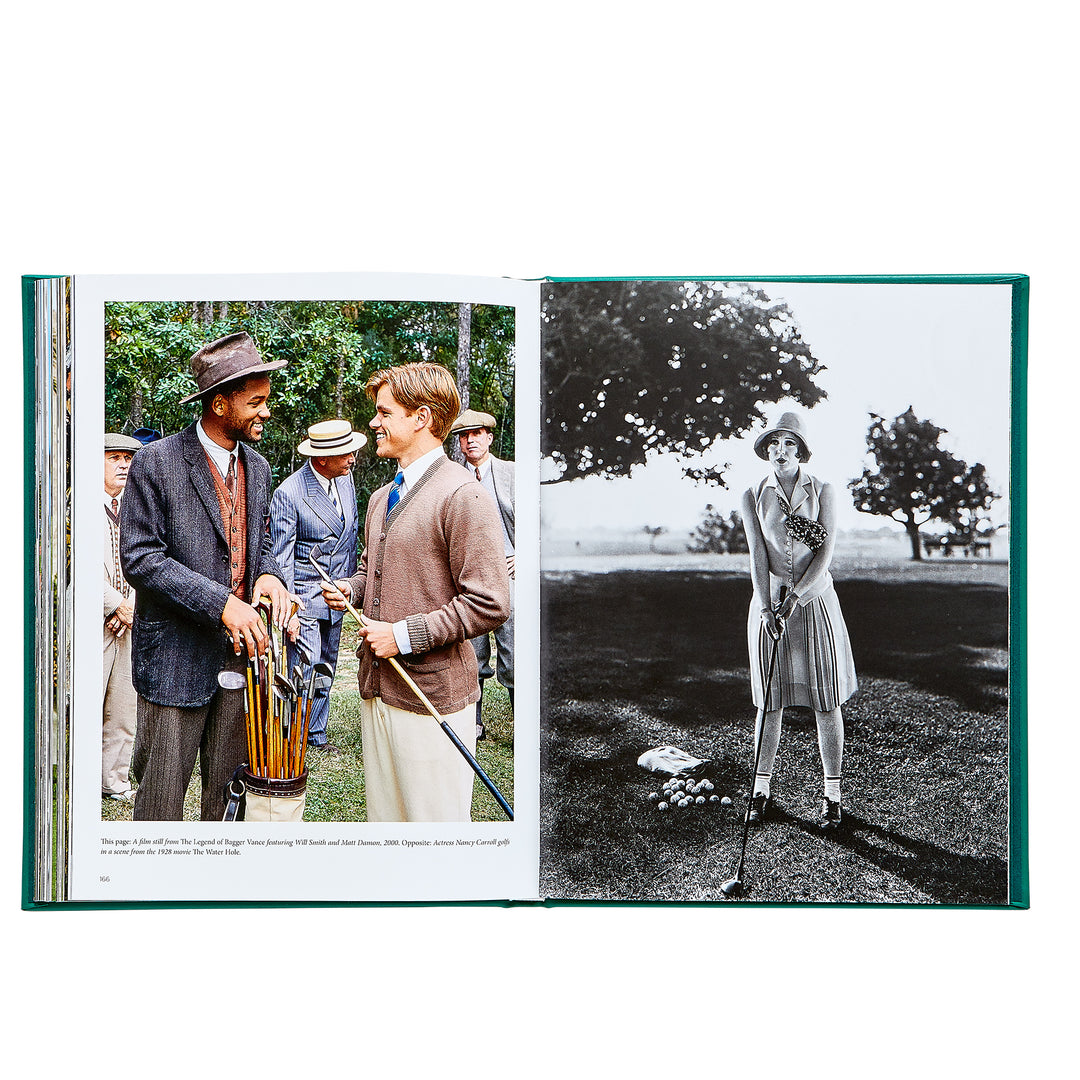 The Stylish Life of Golf | Emerald Bonded Leather – Graphic Image
