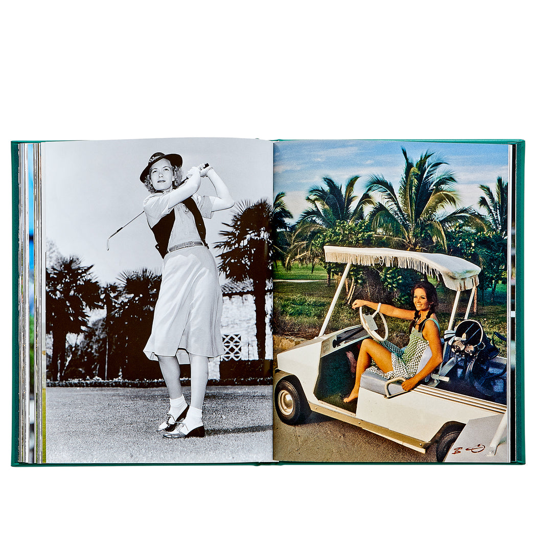 The Stylish Life of Golf | Emerald Bonded Leather – Graphic Image