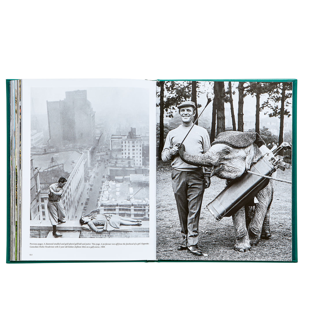 The Stylish Life of Golf | Emerald Bonded Leather – Graphic Image