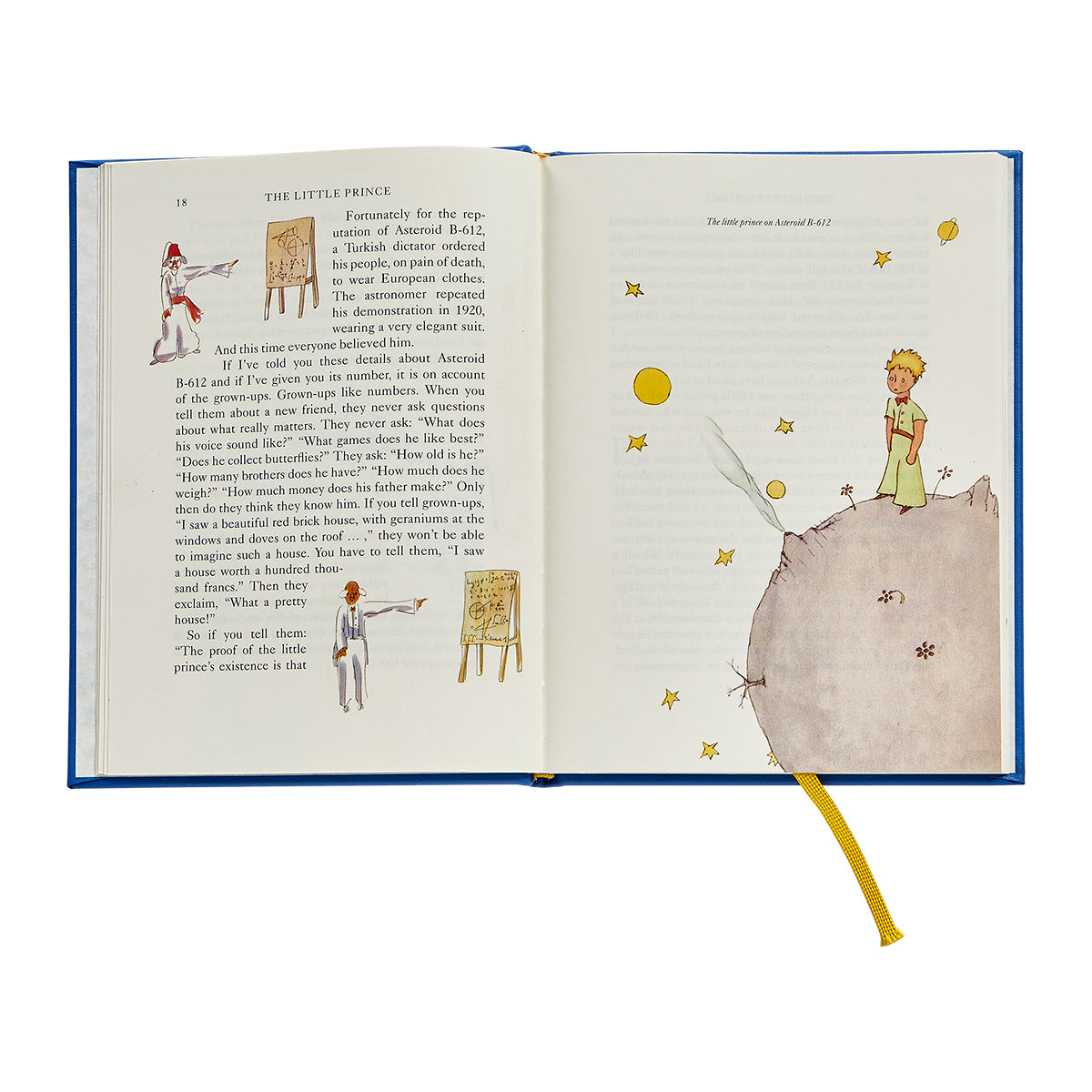 The Little Prince | Blue Bonded Leather – Graphic Image