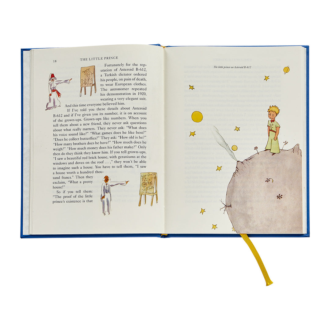 The Little Prince | Blue Bonded Leather – Graphic Image