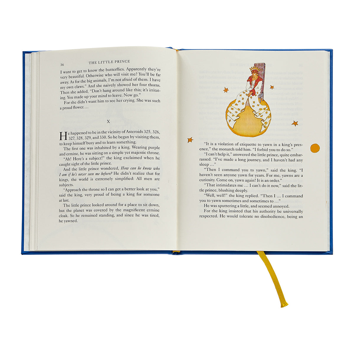The Little Prince | Blue Bonded Leather – Graphic Image