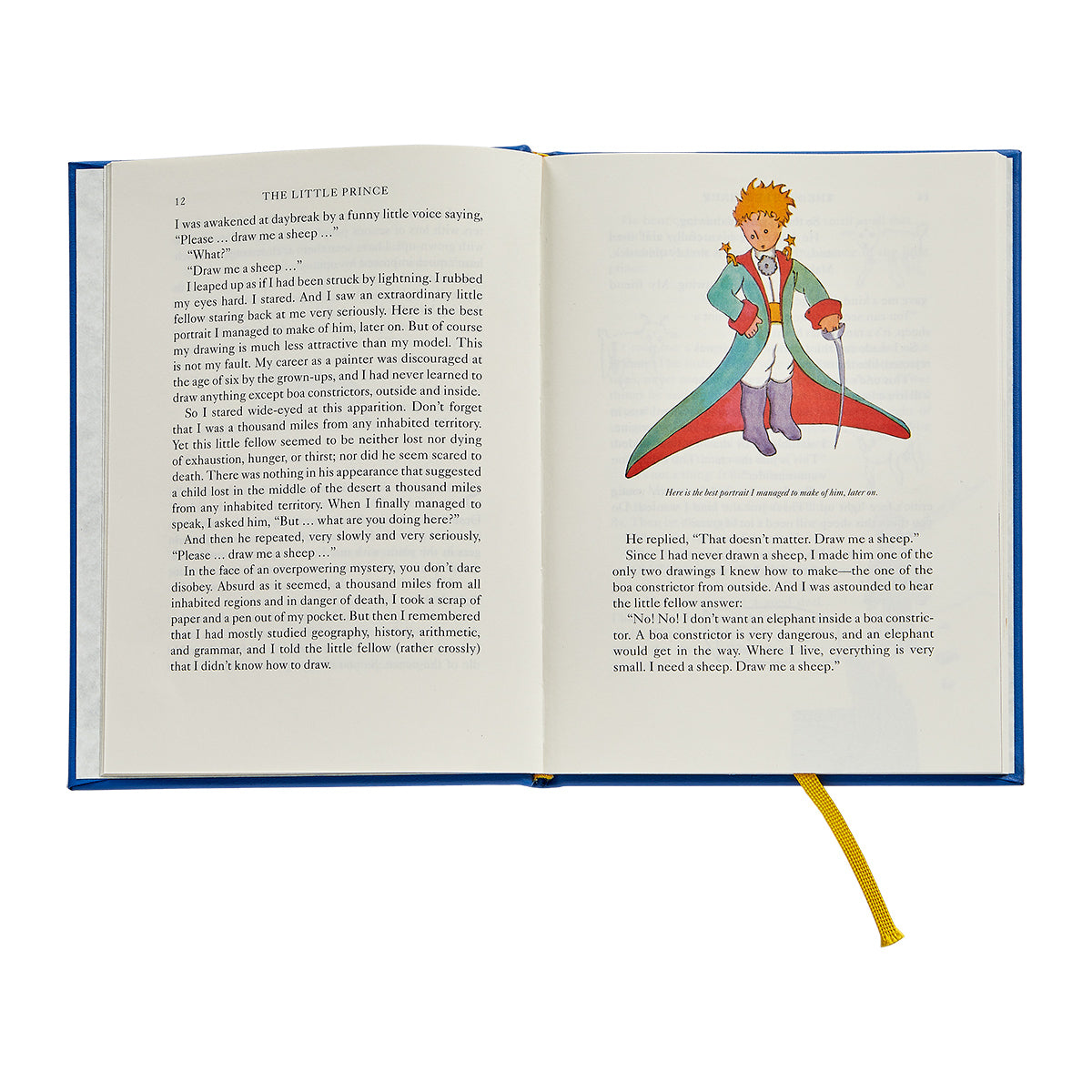 The Little Prince | Blue Bonded Leather – Graphic Image