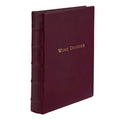 Wine Dossier | Garnet Goatskin Leather – Graphic Image